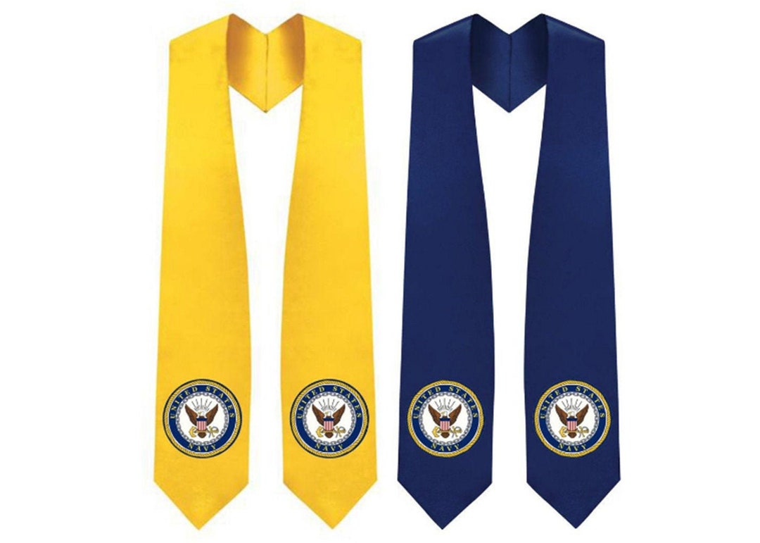 U.S Navy Graduation Stole - Etsy