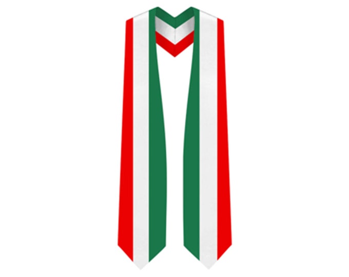 Italy Graduation Stole - Italian Flag Sash - Etsy
