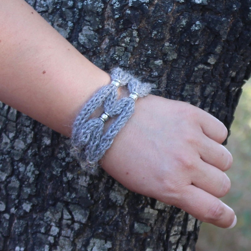 Wool Bracelet - Etsy