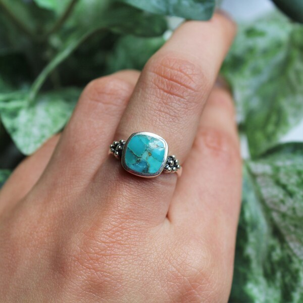 Silver Square Rings - Etsy