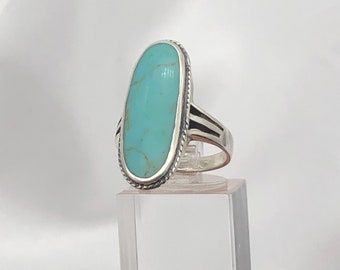 Large Turquoise Ring | Etsy