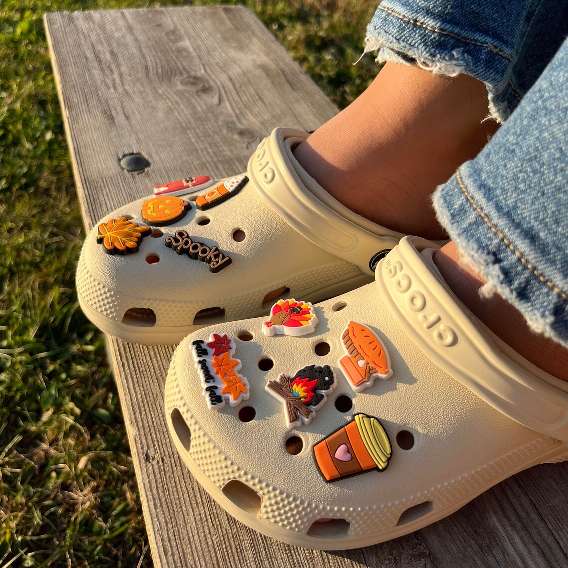 Fall Thanksgiving Inspired Shoe Charms Compatible With Croc - Etsy