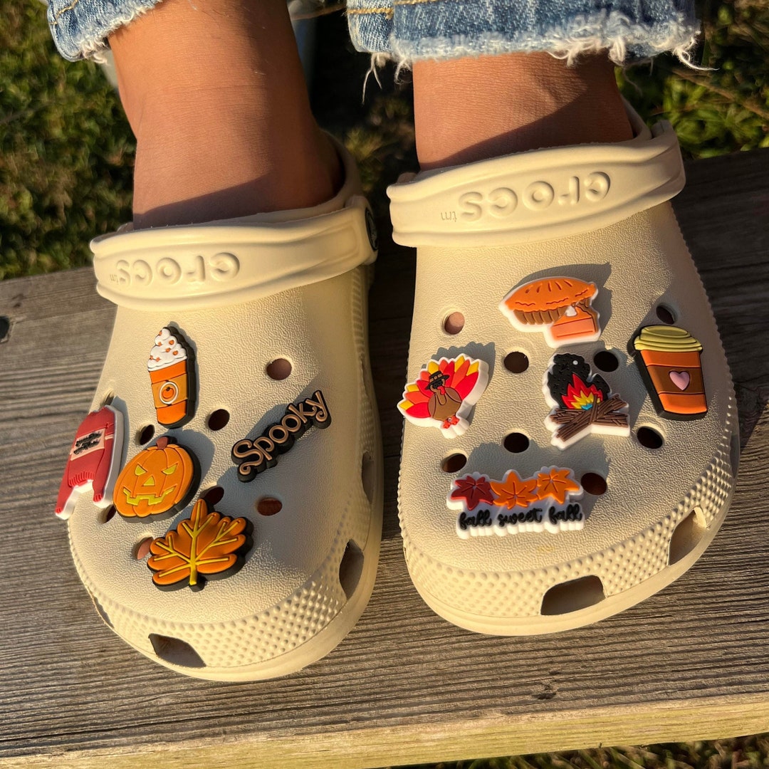 Fall Thanksgiving Inspired Shoe Charms Compatible With Croc - Etsy