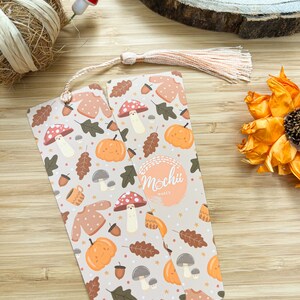 Autumn Print Bookmark / Digital Art, Illustration, Books, Reading ...