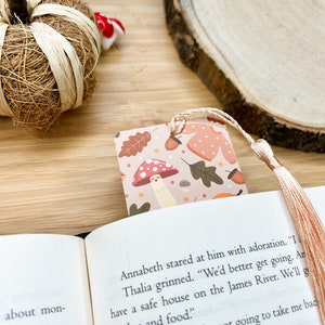 Autumn Print Bookmark / Digital Art, Illustration, Books, Reading ...