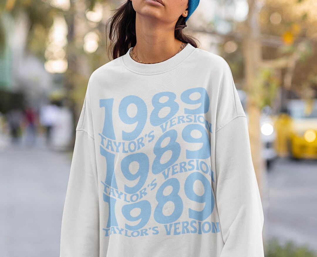 1989 taylor's Version Inspired Fun Wavy Text Taylor - Etsy