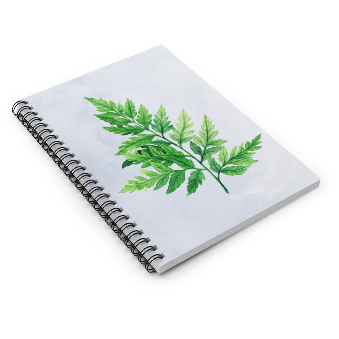 Botanical Spiral Notebook. Watercolor Spiral Notebook. Plant Spiral ...