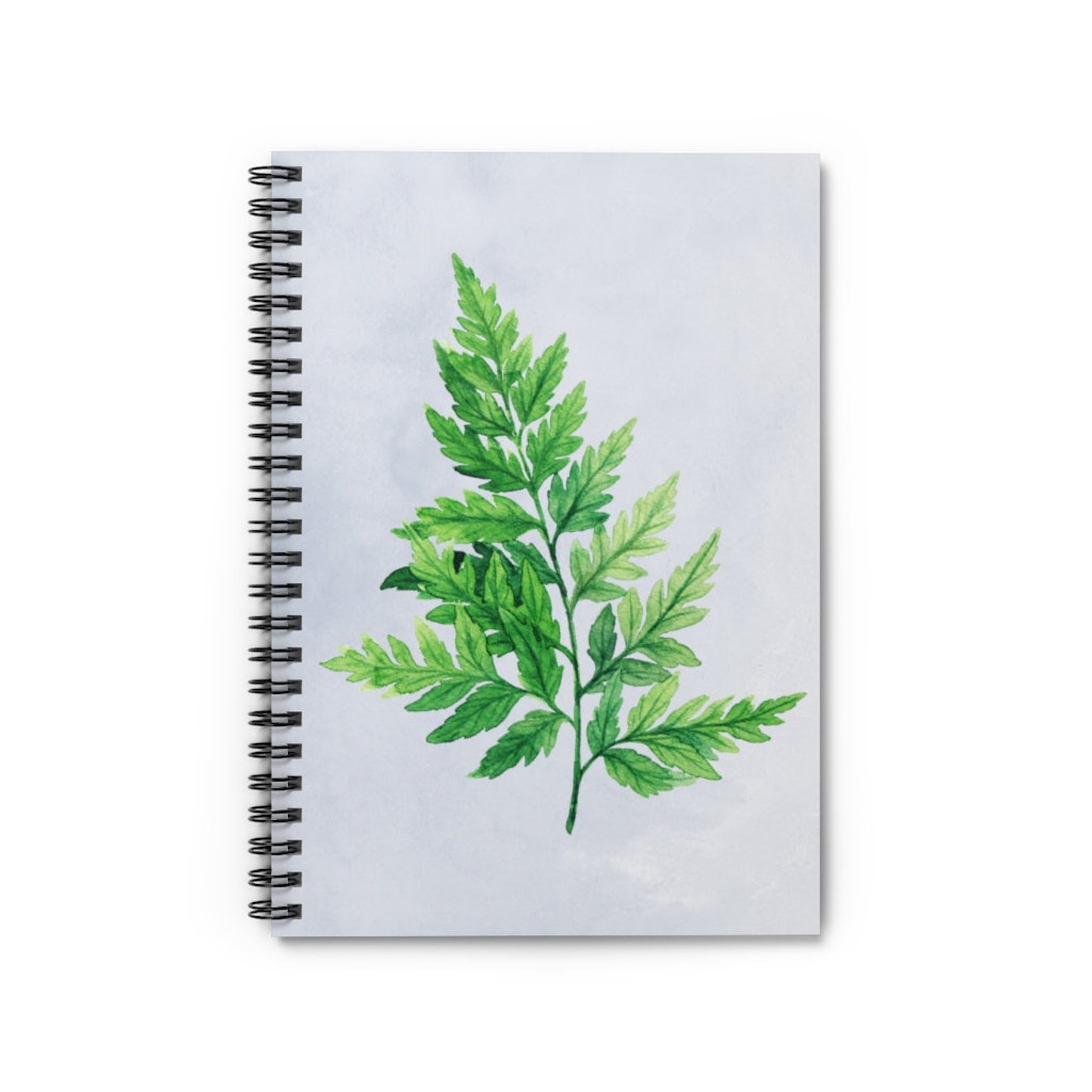Botanical Spiral Notebook. Watercolor Spiral Notebook. Plant Spiral ...