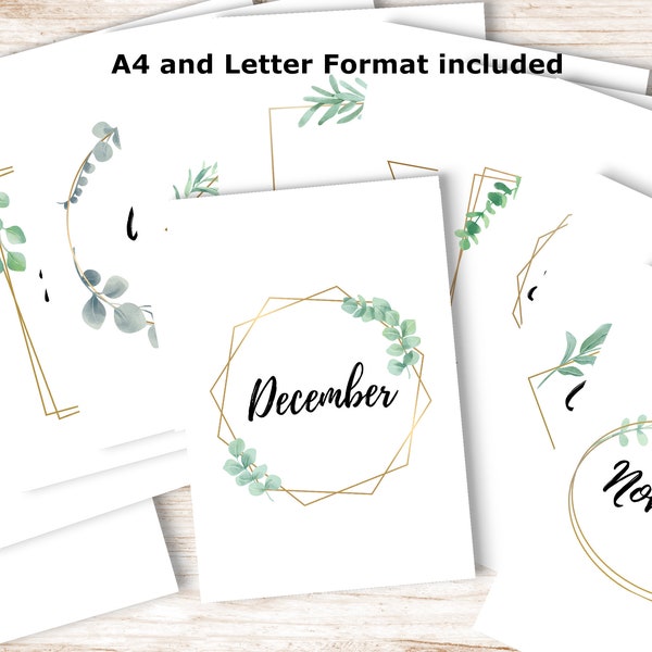 Printable Planner Cover - Etsy