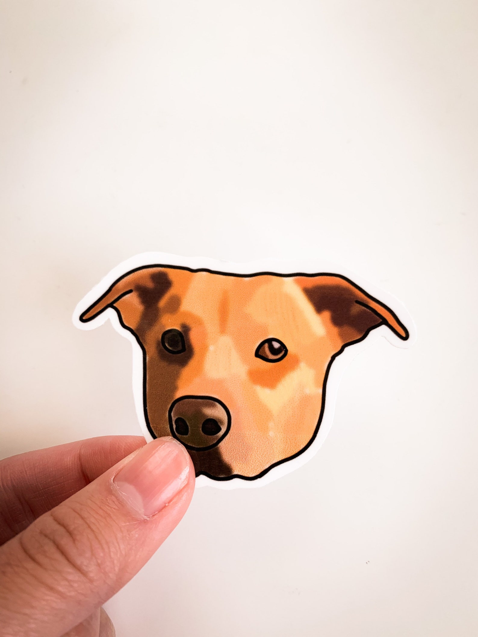 Custom Pet Portrait Stickers – Personalized Pet Sticker – Pet Owner ...