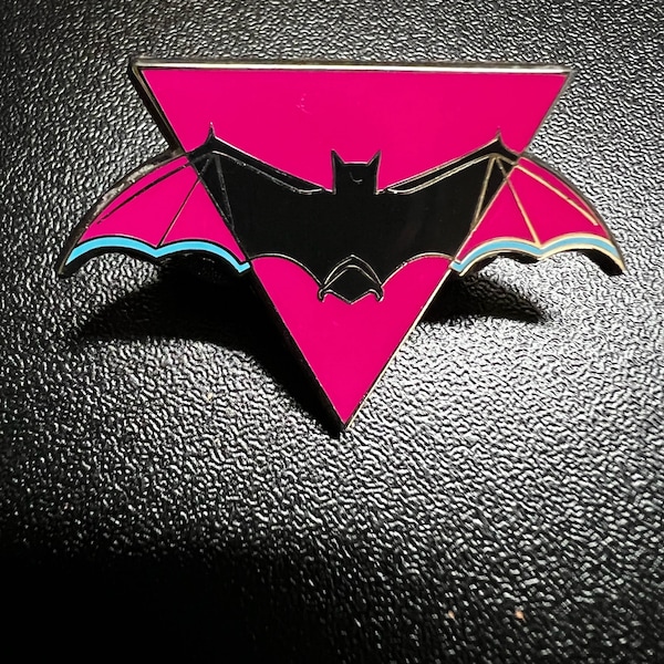 Bat Pin - Etsy