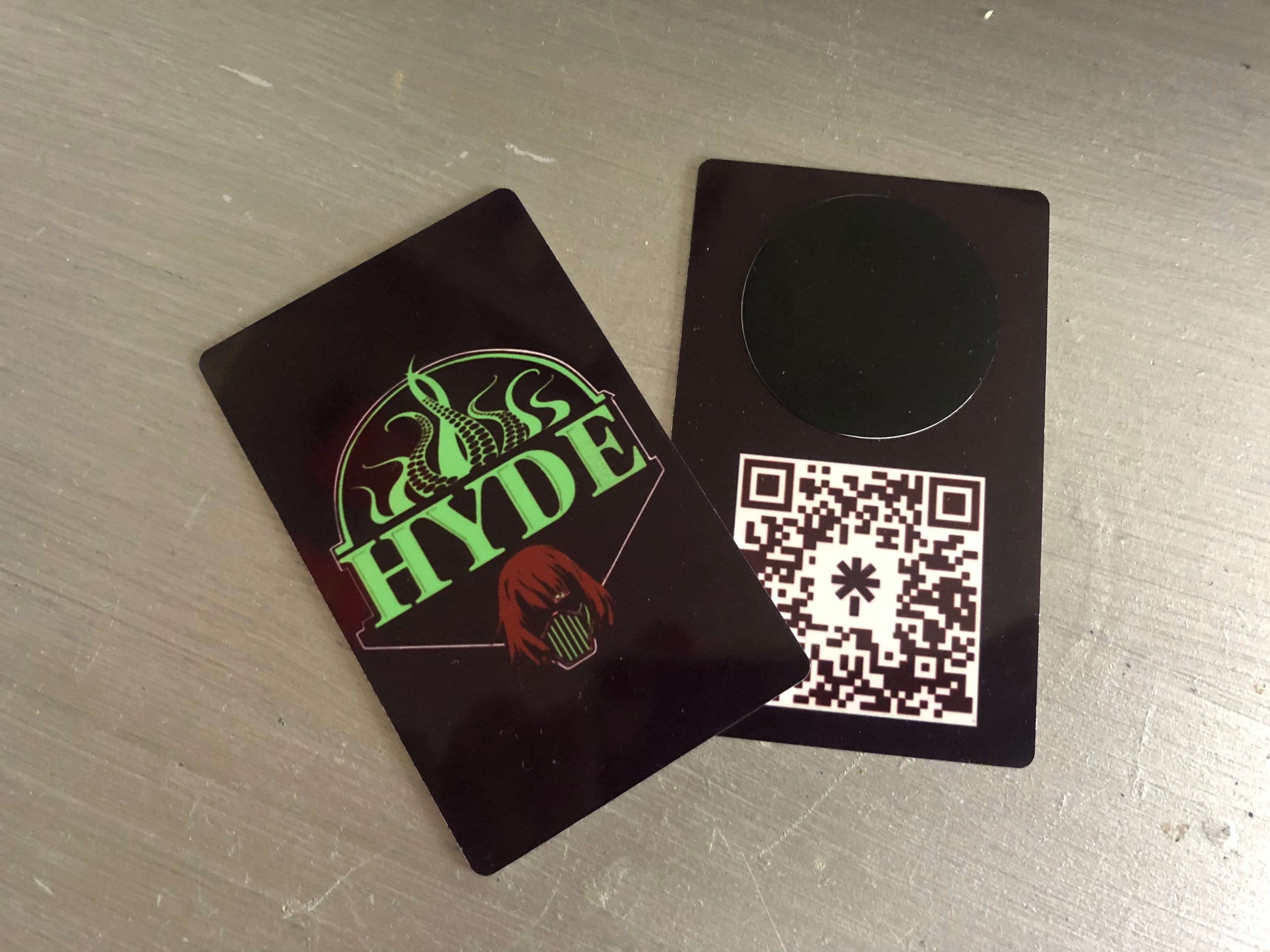 NFC BUSINESS CARD Personalized Metal Business Logo Card Digital Nfc ...