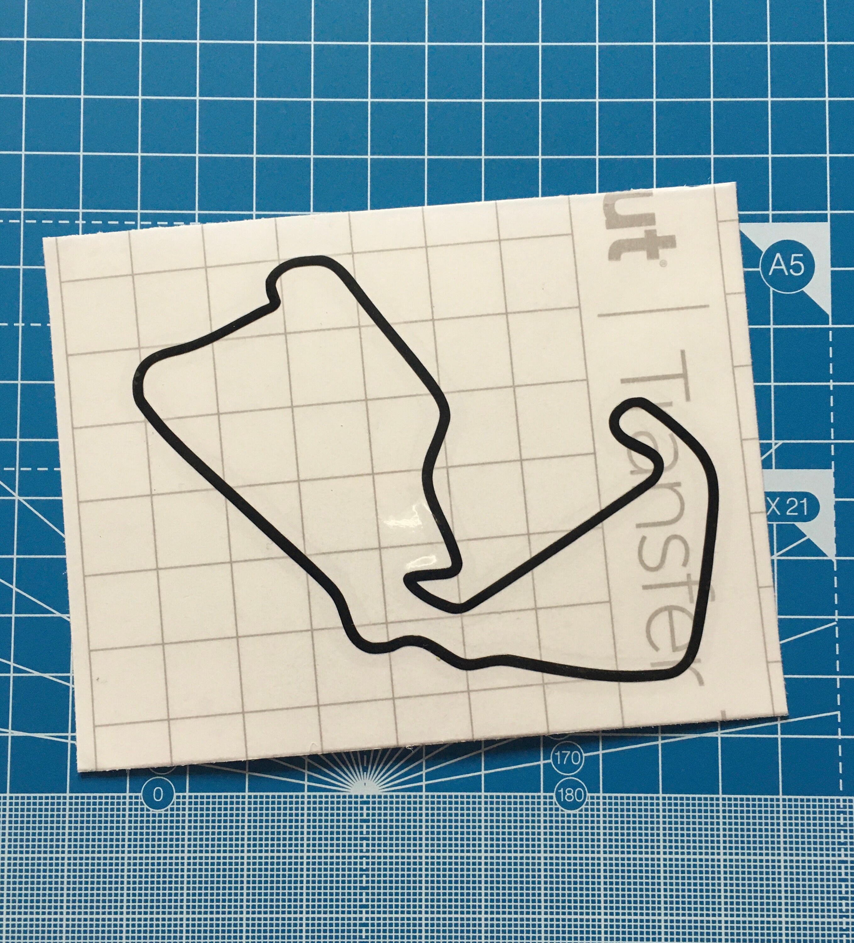 British Grand Prix Silverstone Decal Weekend Special Sale Racetrack ...