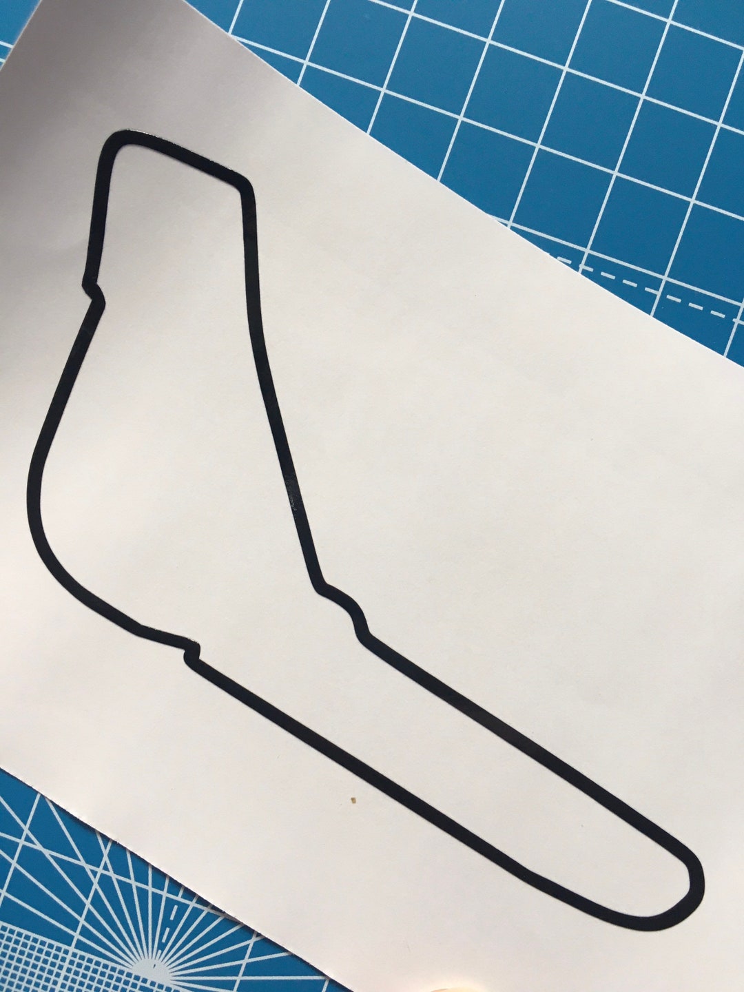 Monza Decal Racetrack Sticker Race Track Italian Grand Prix F1 - Etsy