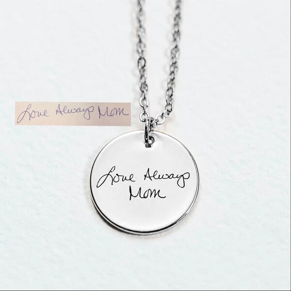 Engraved Signature - Etsy