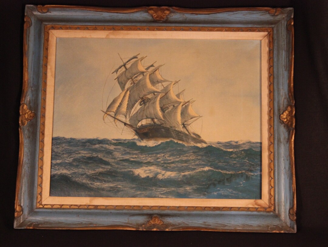 Donald Brett Original Oil Painting - Etsy