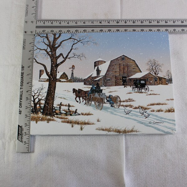 C Carson Painting - Etsy