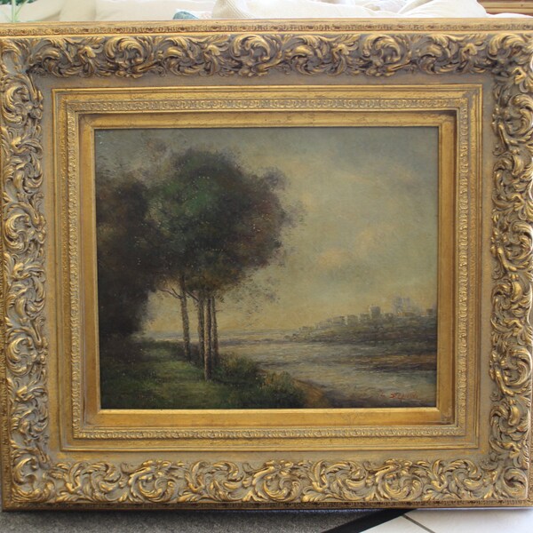 Oil on Canvas - Etsy