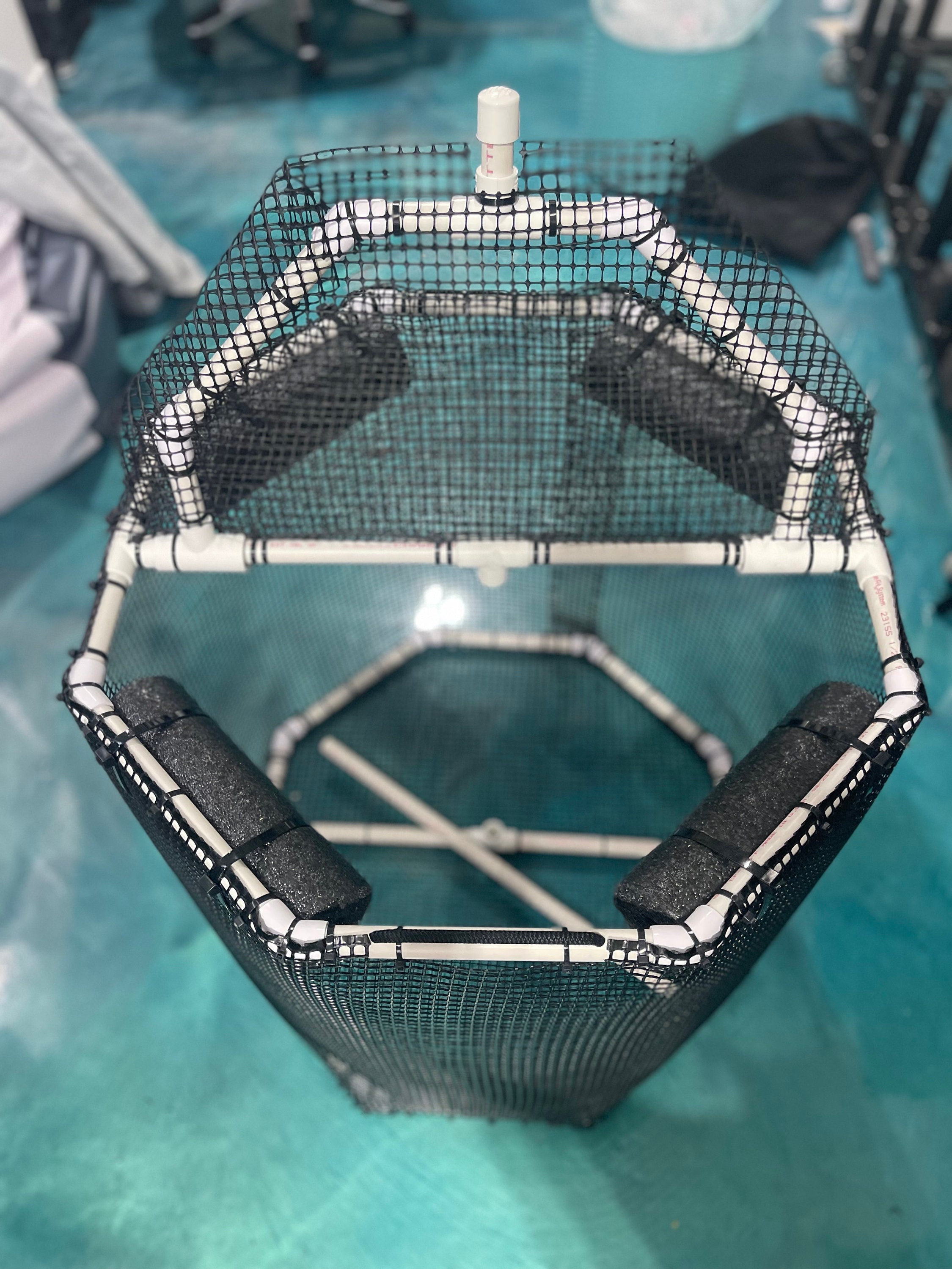 Collapsible Floating Live Bait Pen/bait Basket : 28" Wide 26" Tall - Etsy