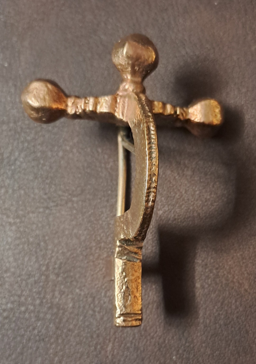 Roman Crossbow Fibula Historical Brooch Replica Bronze Cloak Pin ...