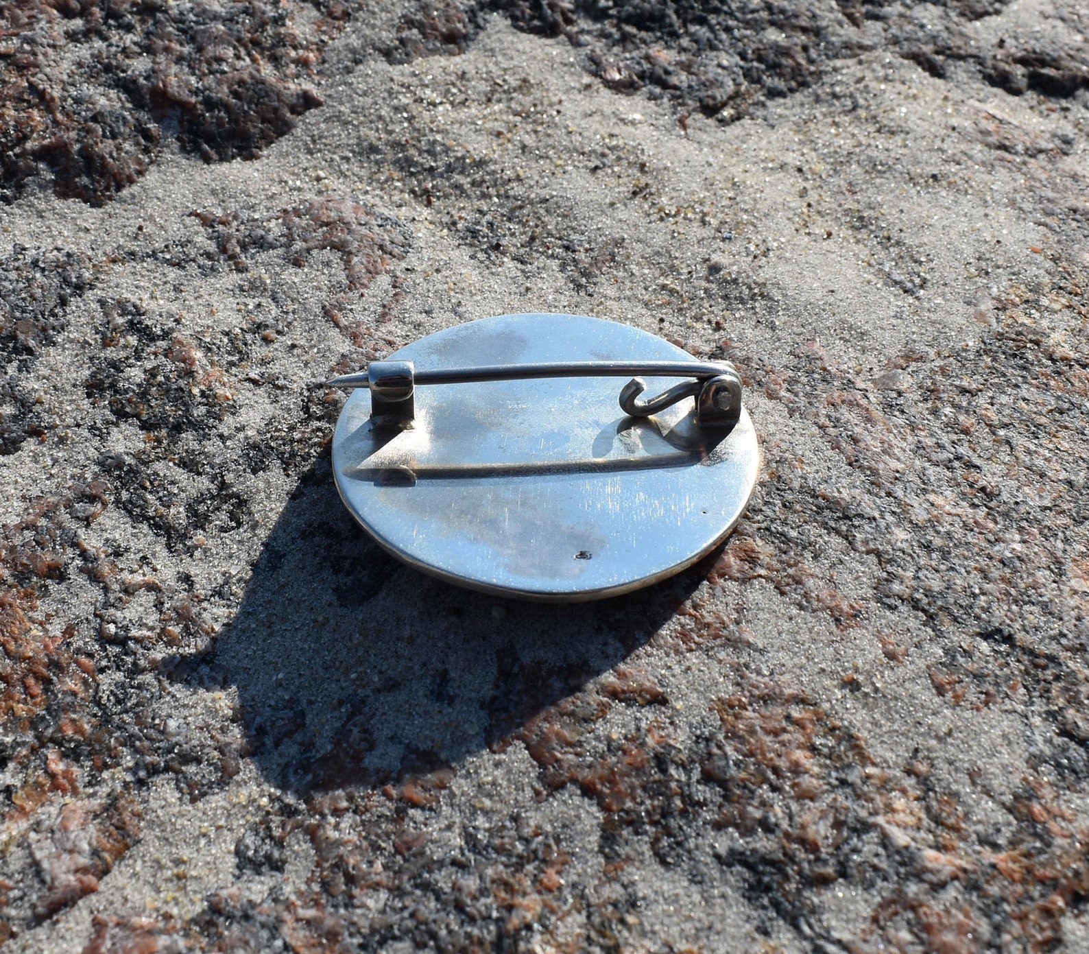 Anglo Saxon Silver Galloway Brooch Disk Brooch Fibula - Etsy