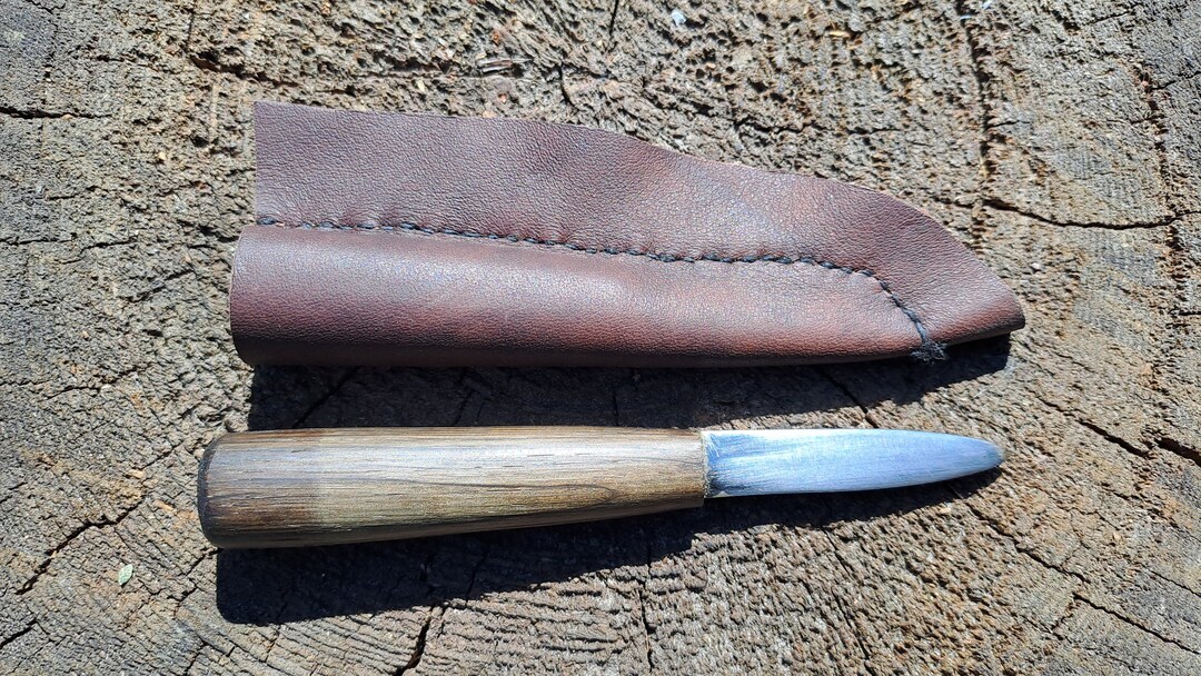 Small Viking Age Knife 11 Century Lendebreen ,norway Bog Oak Bushcraft ...