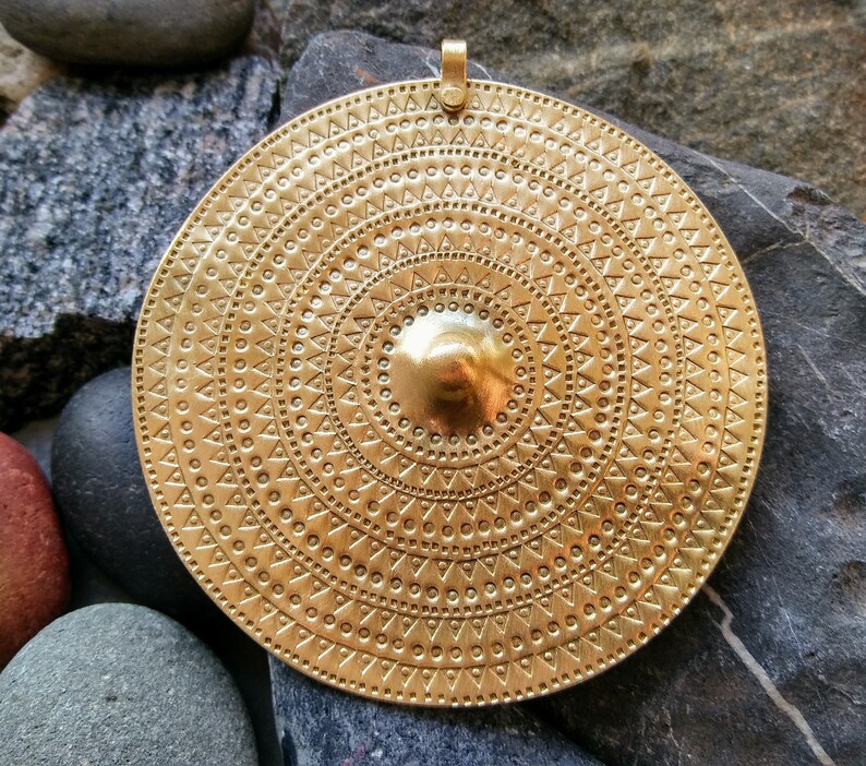 Sun Pendant Norse Viking Solar Pagan Amulet Replika Large - Etsy