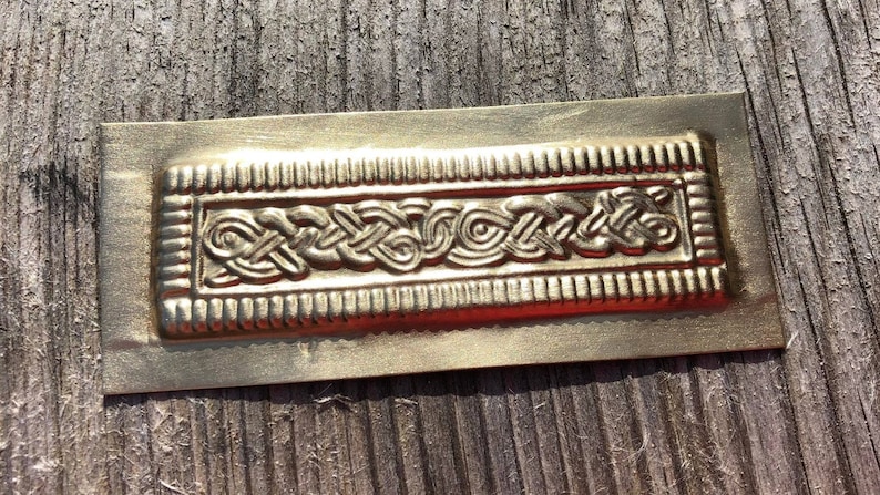 Anglo Saxon Pressblech Brass Plates Sutton Hoo Helmet DIY Authentic ...