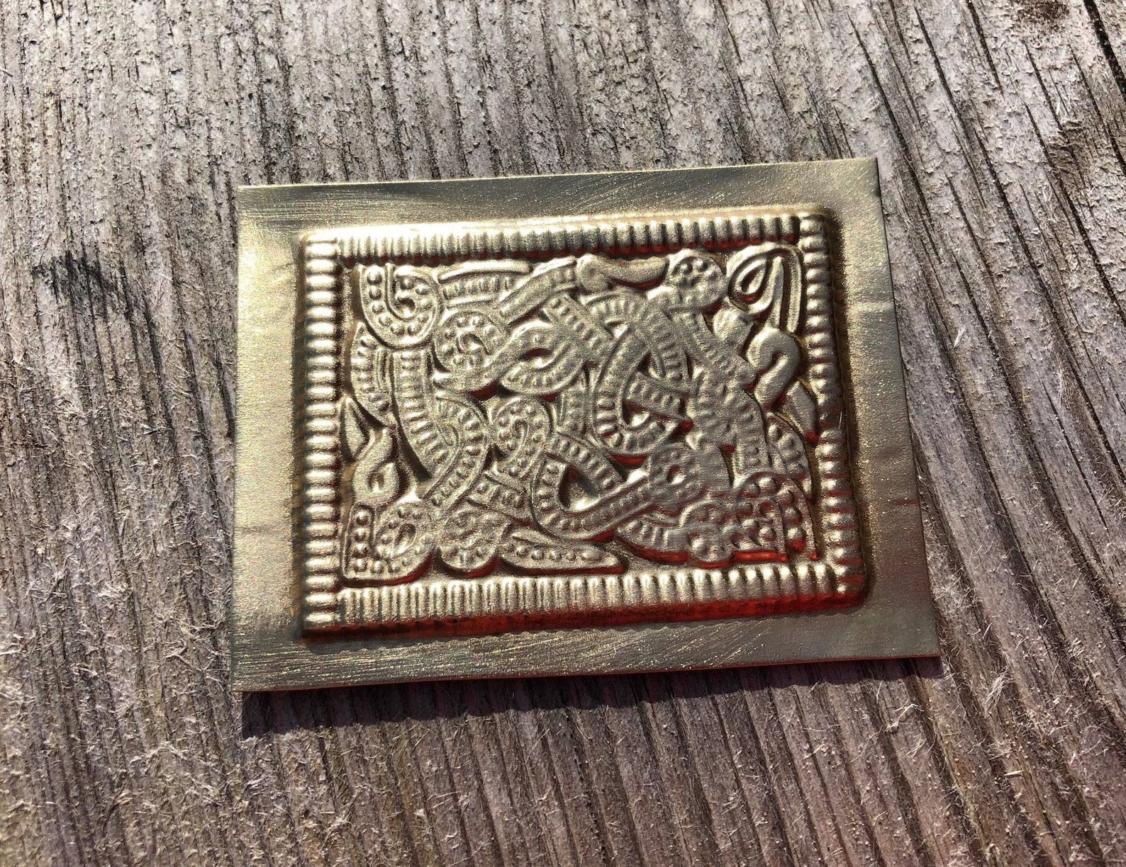 Anglo Saxon Pressblech Brass Plates Sutton Hoo Helmet DIY Authentic ...