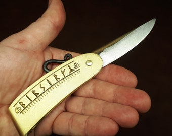 Viking Rune Knife - Etsy