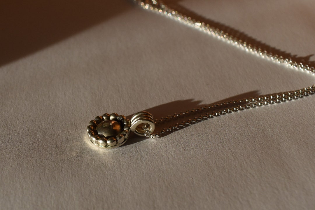 Anglo Saxon Bulla Pendant 6 - 7 Century, Sterling Silver Pendant - Etsy