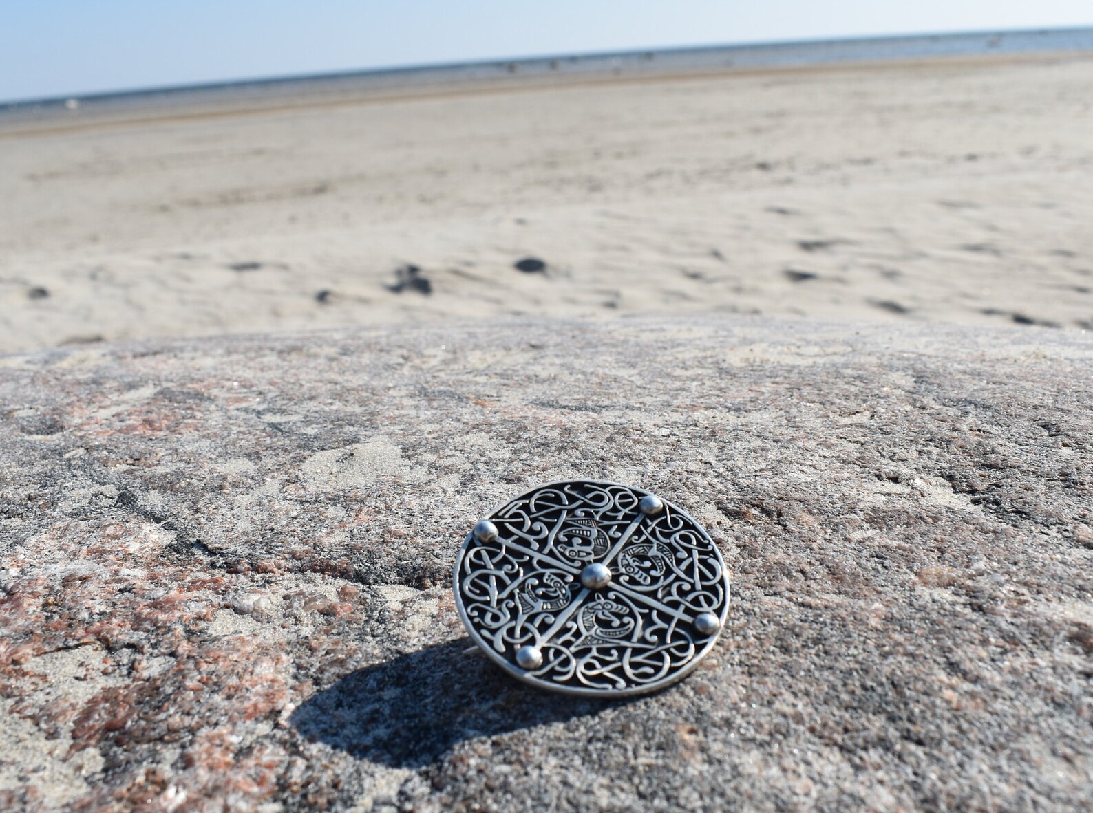 Anglo Saxon Silver Galloway Brooch Disk Brooch Fibula - Etsy