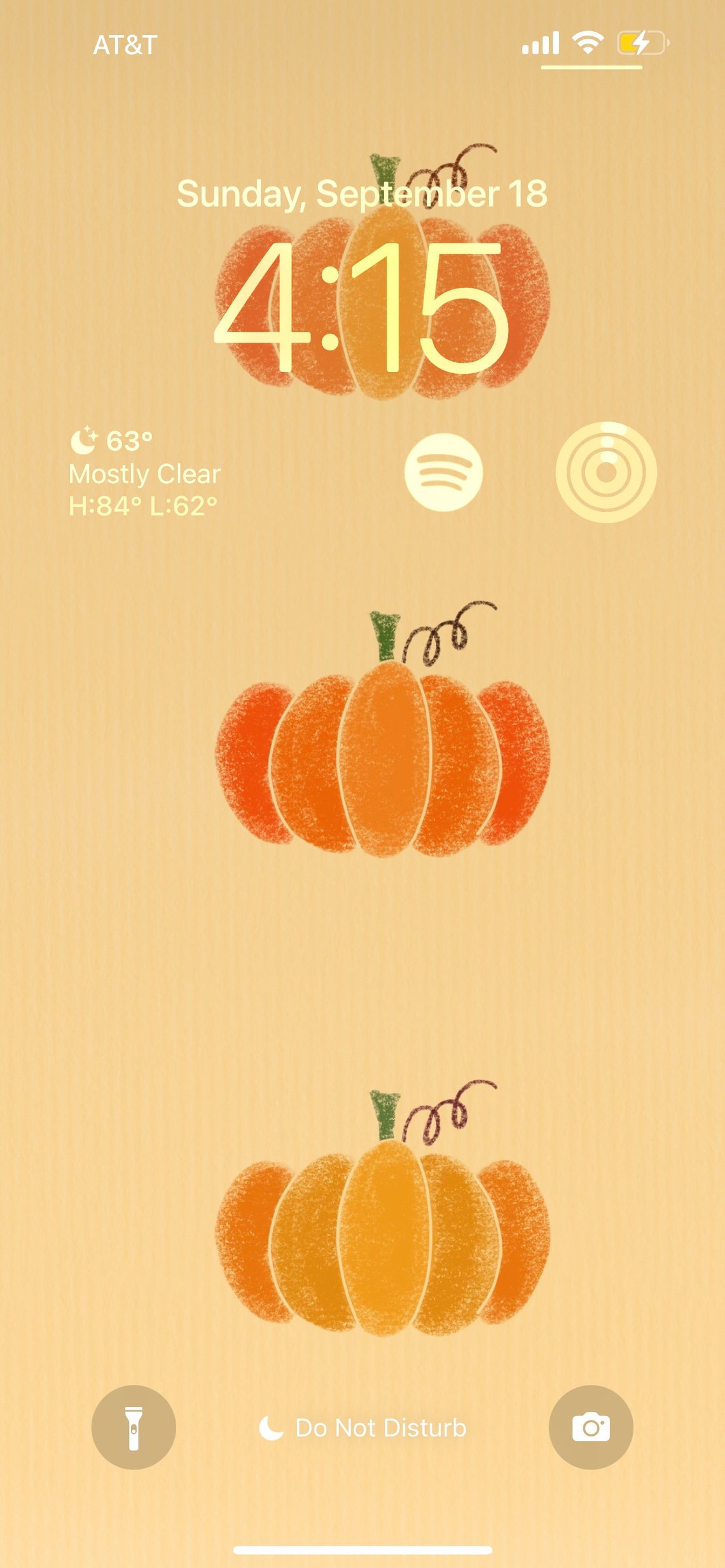 Pumpkin Smart Phone Wallpaper | Digital Download - Etsy