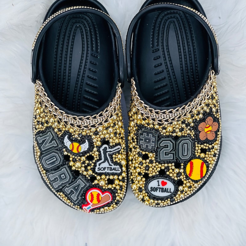 Bedazzled Crocs - Etsy