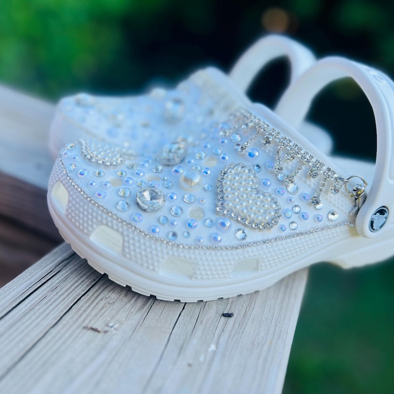 Wedding Crocs - Etsy