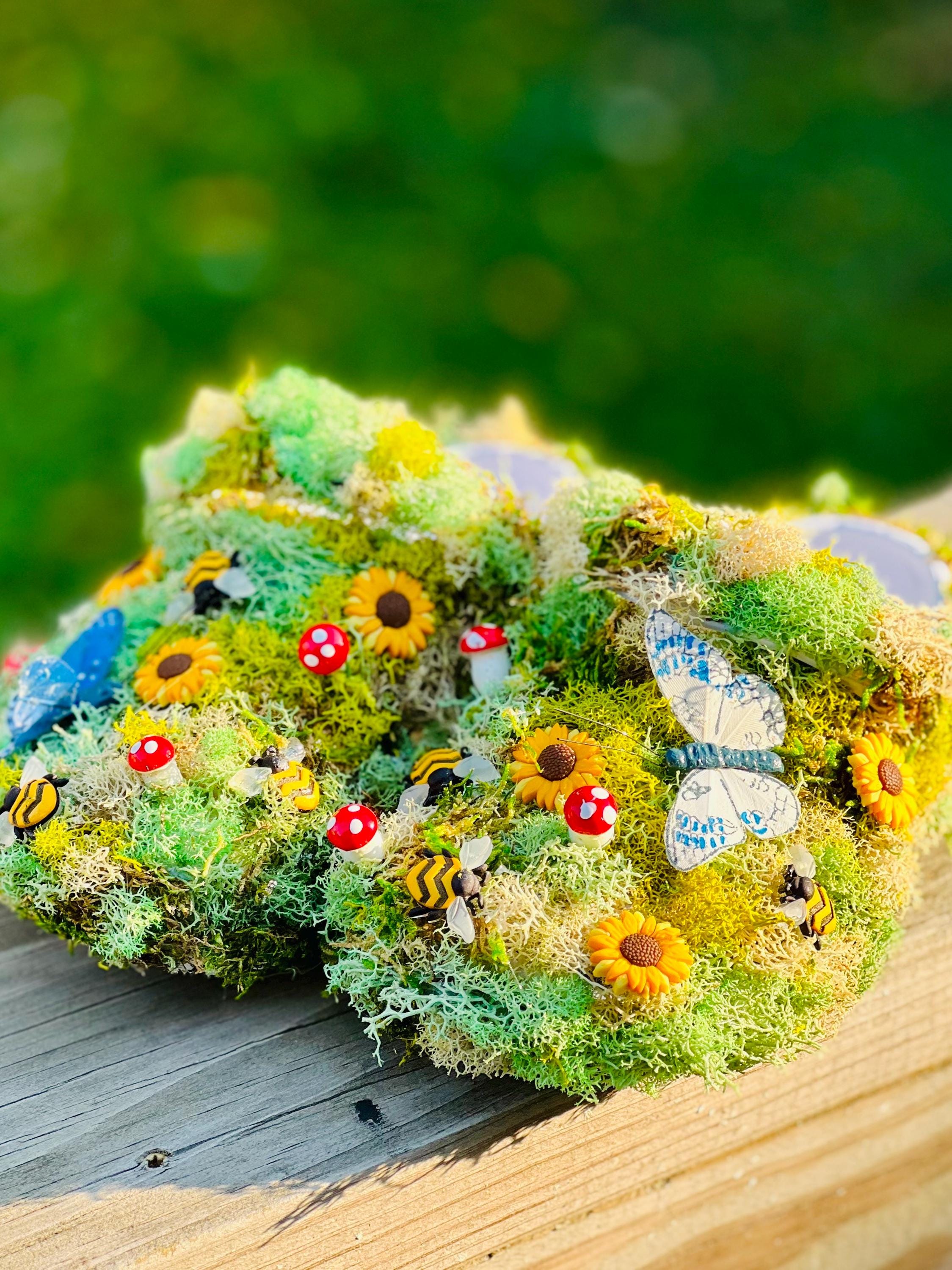 Fairy Crocs - Butterfly Shoes - Moss Crocs- Crocs for Her - Nature ...