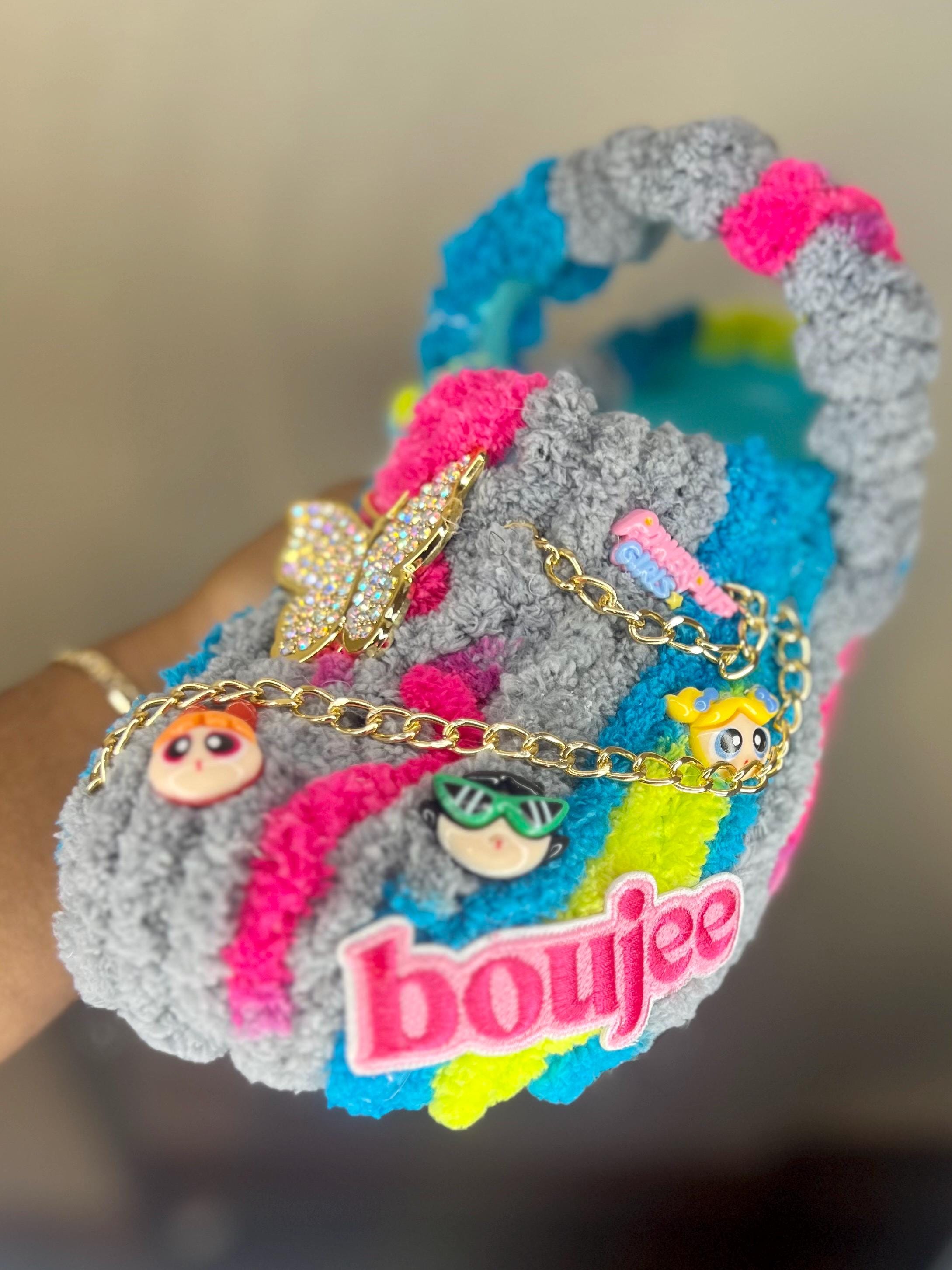 Power Puff Girls Inspired Yarn Crocs - Etsy