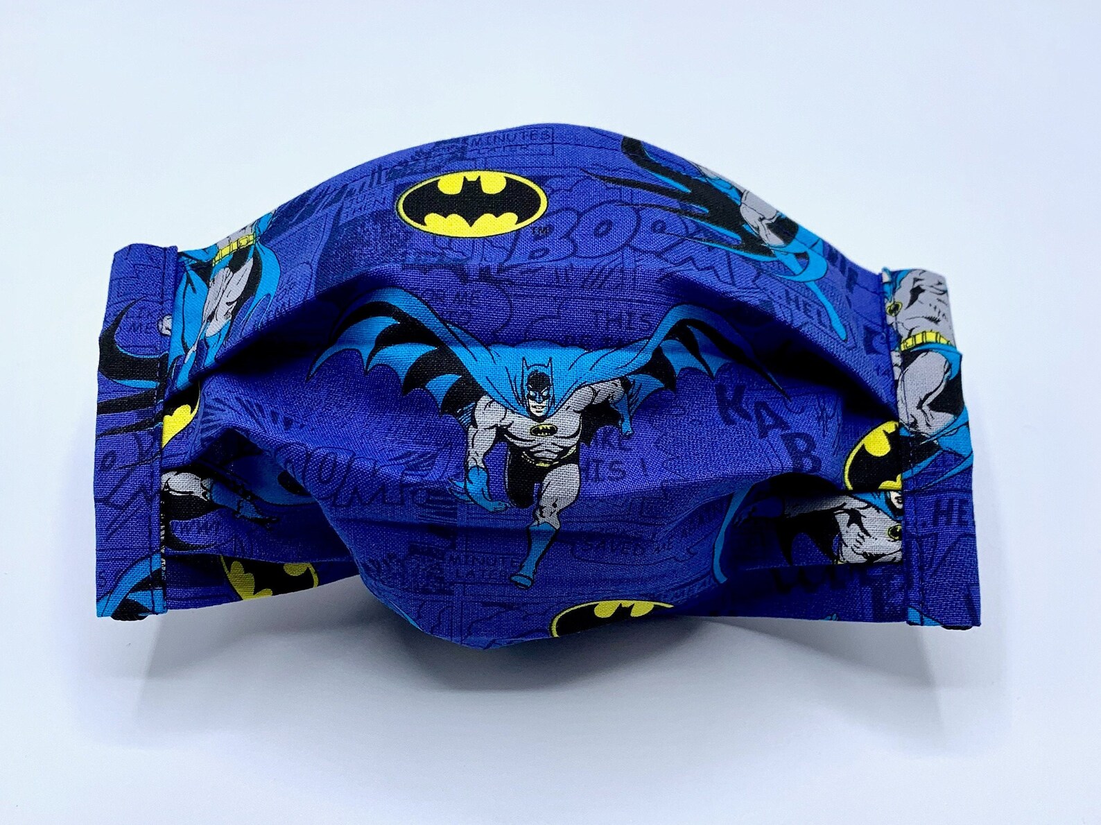 Batman Face Mask for Adults and Teens Blue Superhero Mask - Etsy