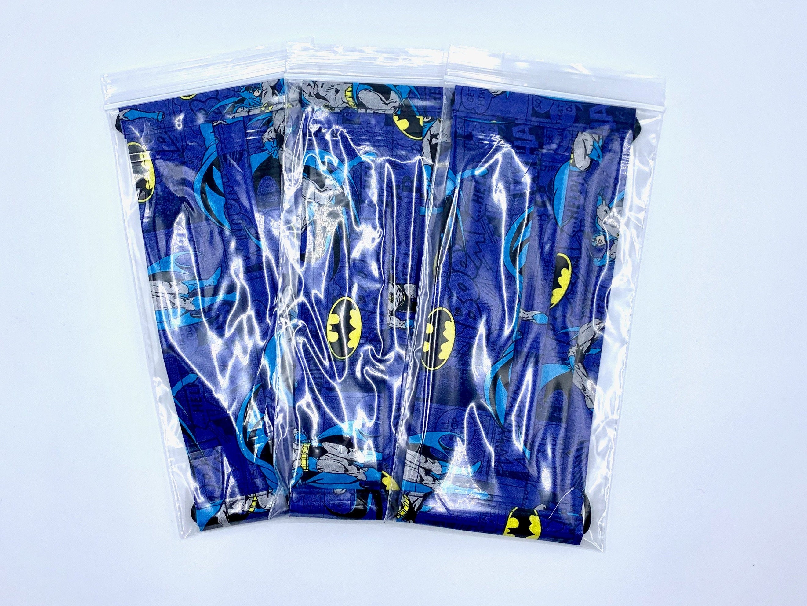 Batman Face Mask for Adults and Teens Blue Superhero Mask - Etsy