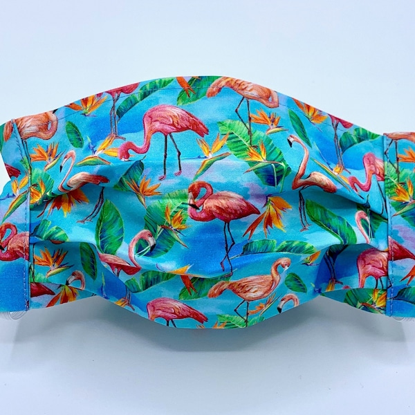 Tropical Face Mask - Etsy