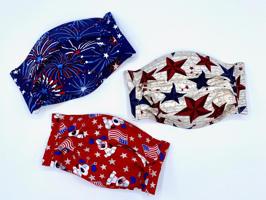 Patriotic Face Mask, 4th of July Mask, USA Olympics Face Mask for ...