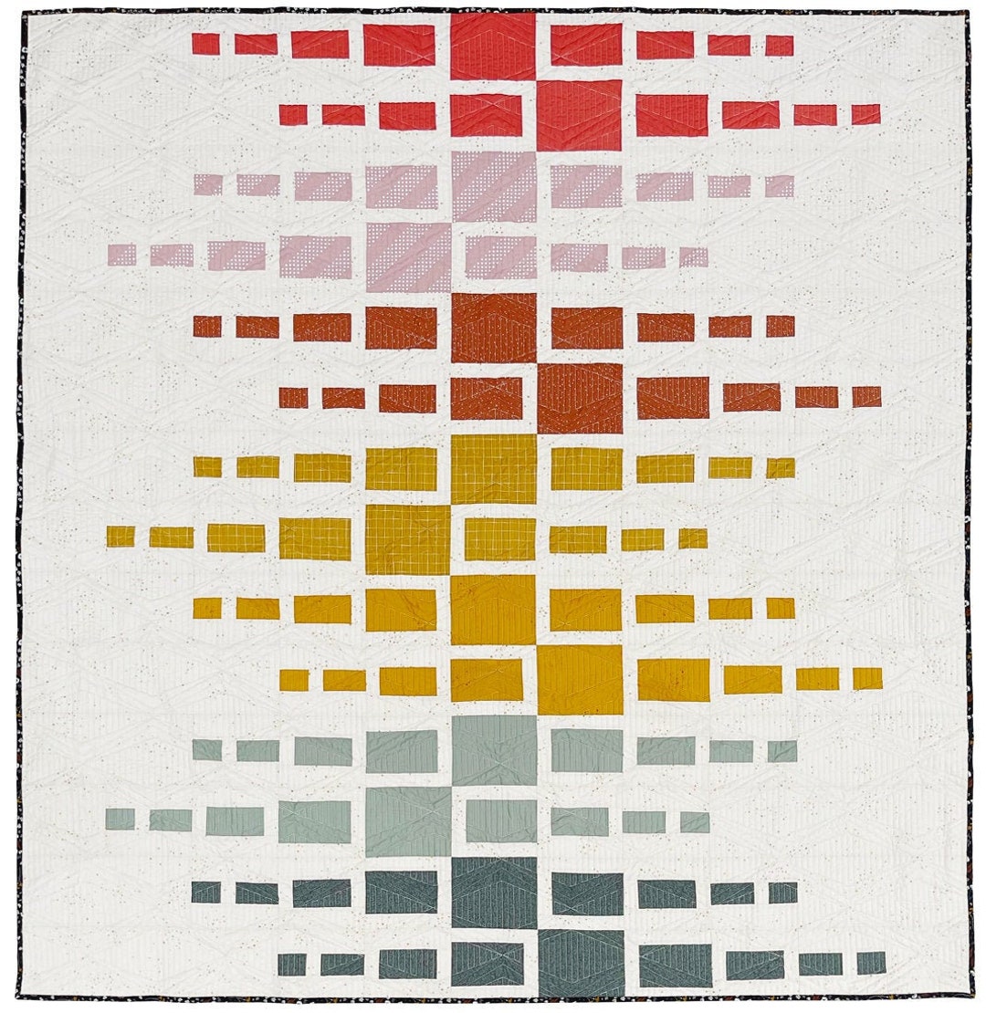 Easy Quilt Pattern | Modern Quilt | Fat Quarter Quilt Pattern ...