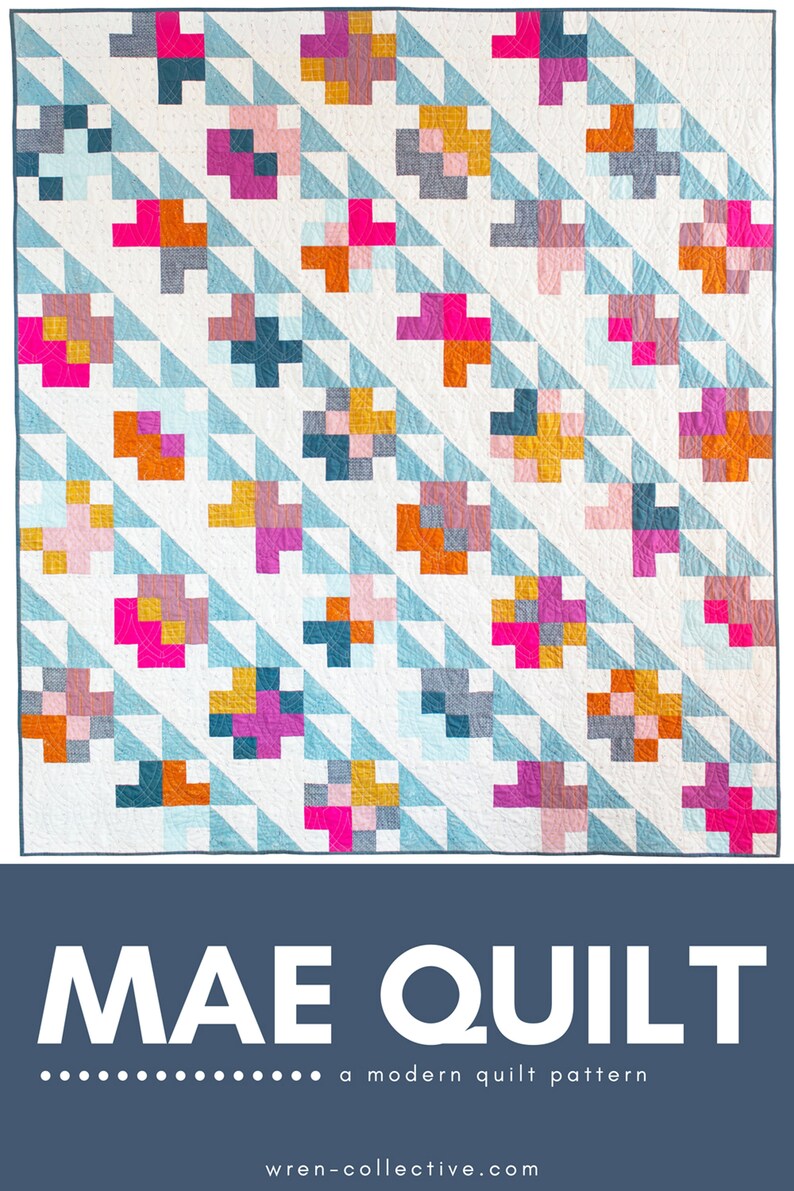 Modern Quilt Pattern Quilt Pattern Beginner Quilt Pattern - Etsy