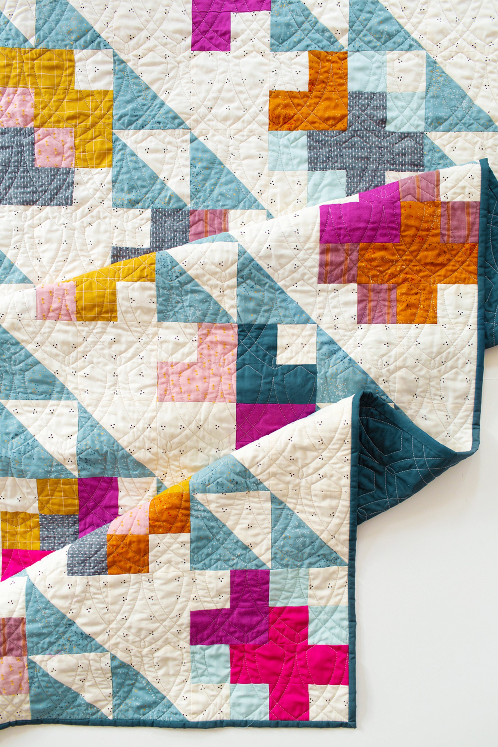 Plus Sign Quilt Pattern Modern Quilt Pattern Modern Plus - Etsy