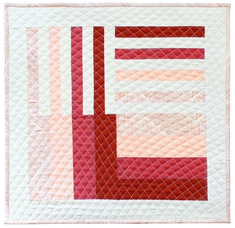 Modern Baby Quilt Pattern Modern Sampler Quilt Pattern - Etsy