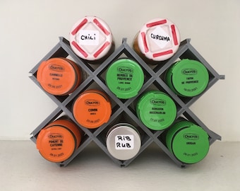 3d Printed Spice Rack - Etsy