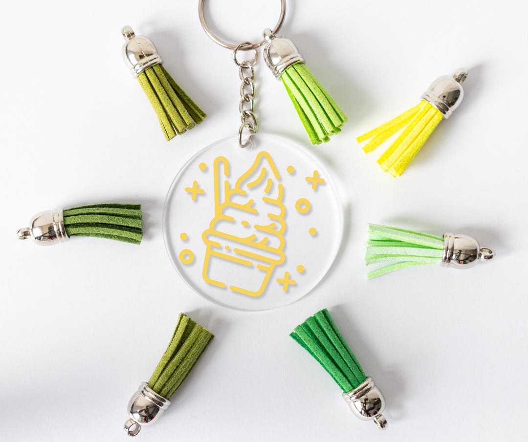 Dole Whip Keychain Choose Your Color Disney World Disneyland Disney ...