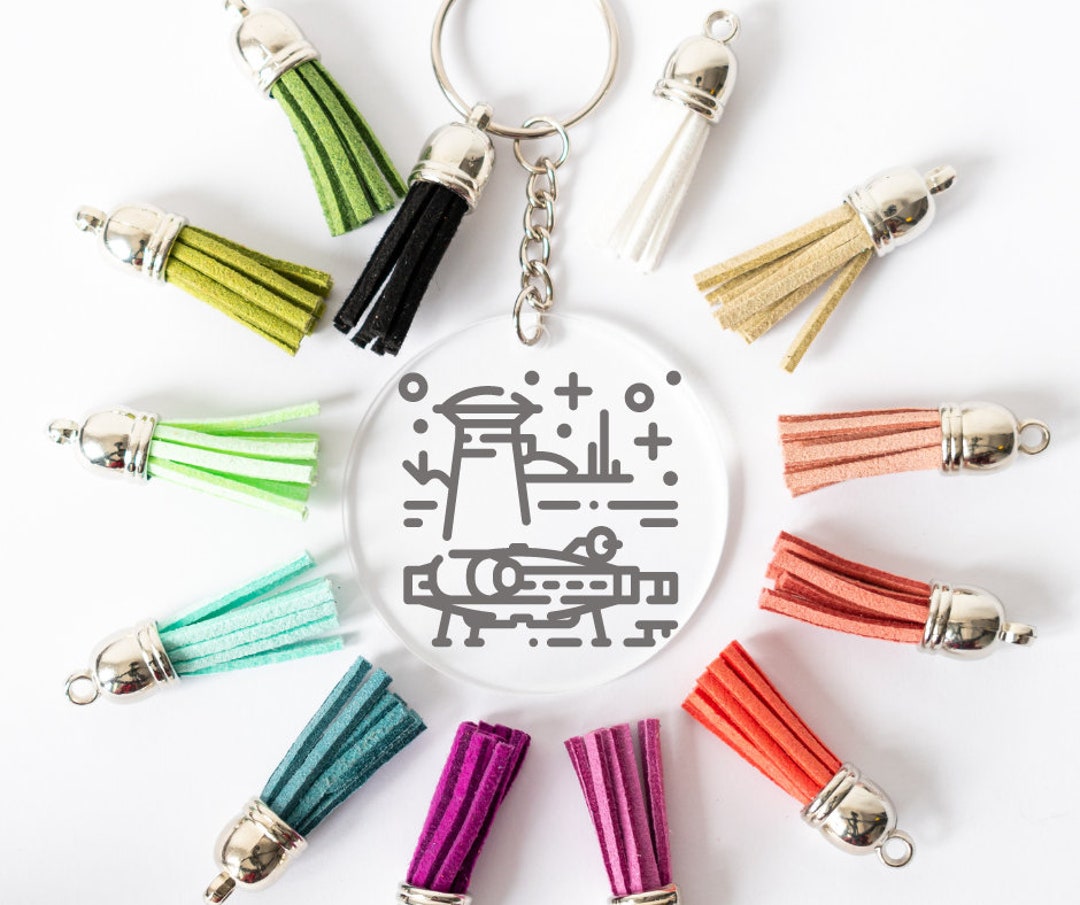 Hollywood Studios Keychain | Galaxy's Edge | Millennium Falcon | Tower ...