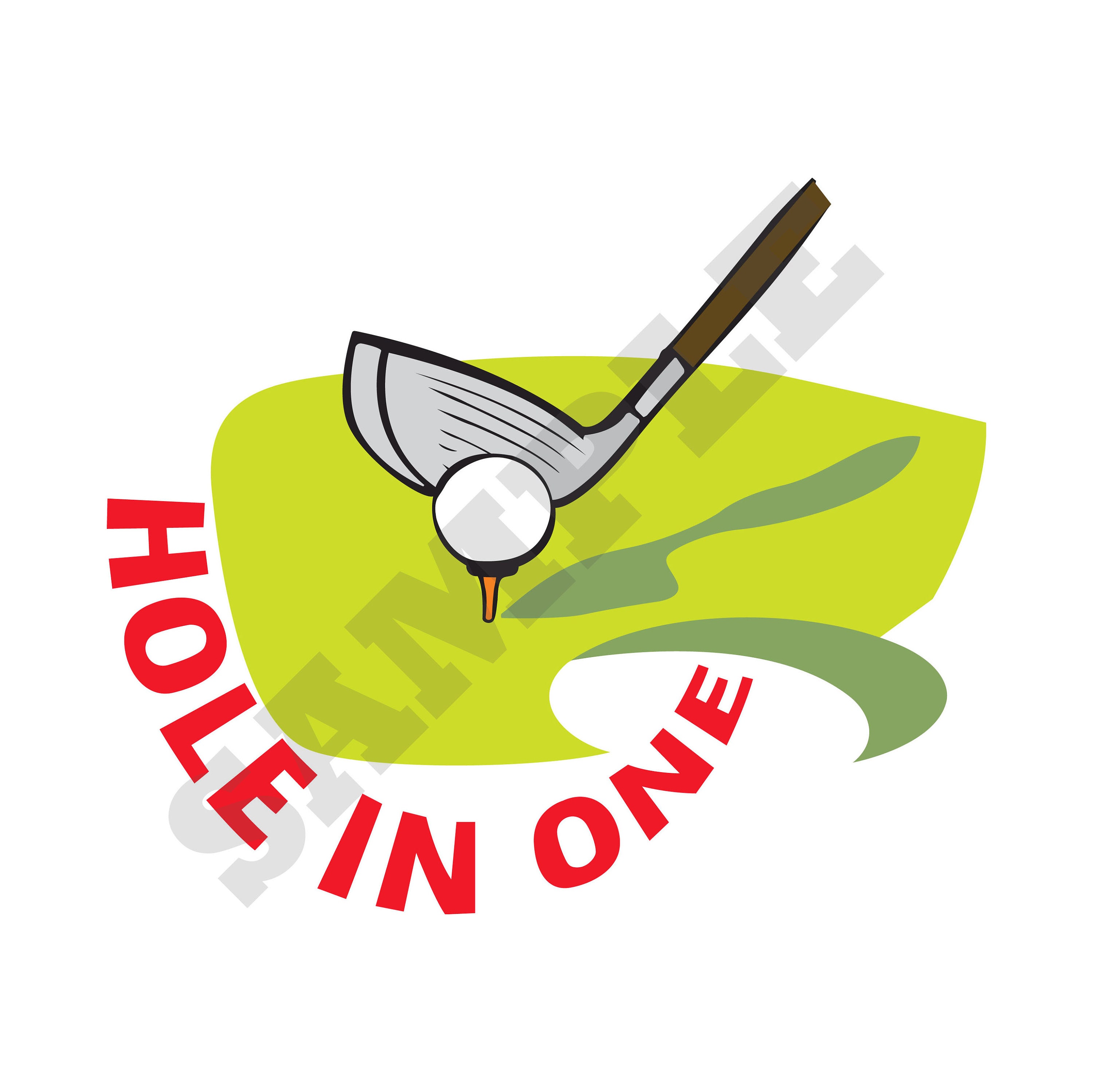 Hole in One SVG DXF Graphic Art Cut Files | Etsy