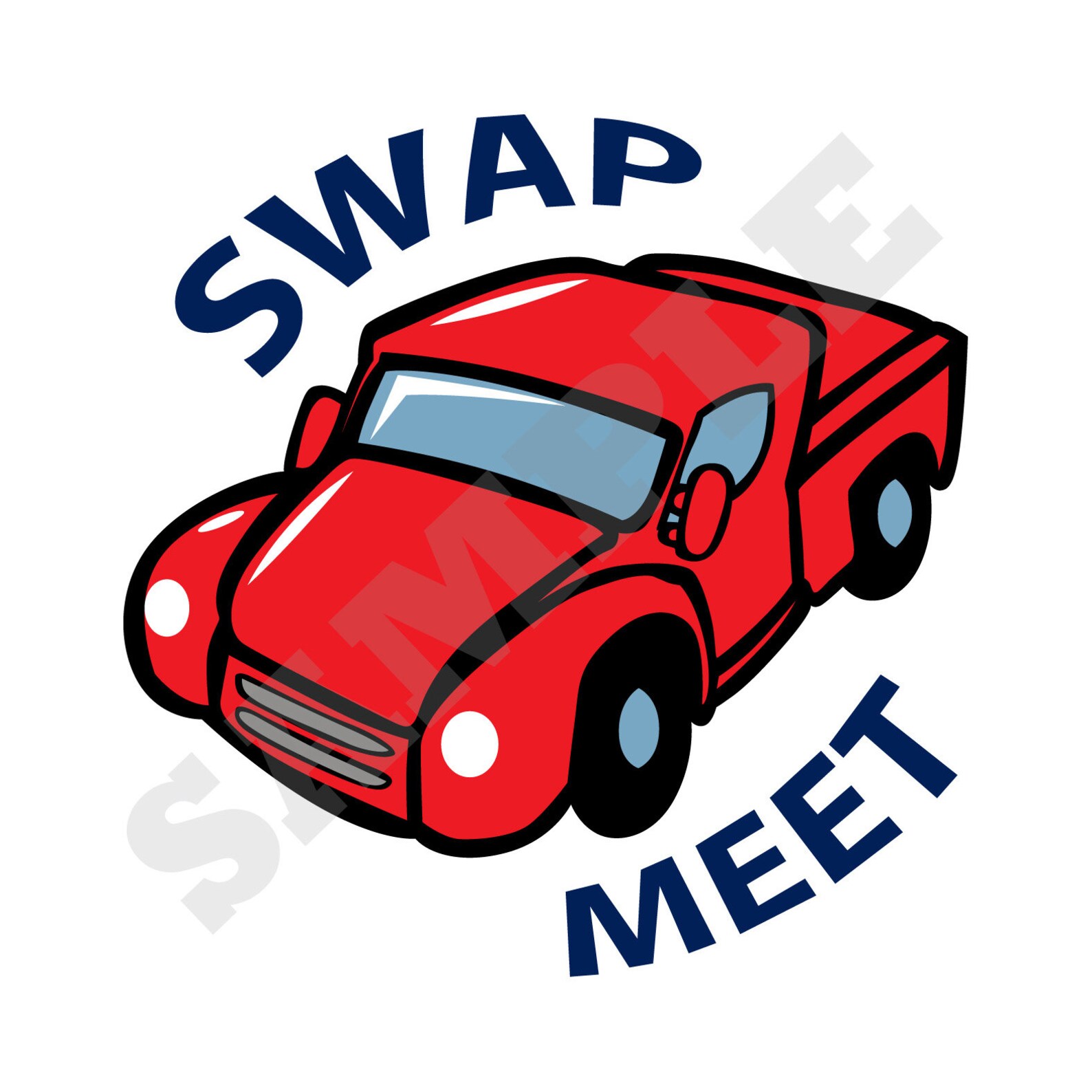 Swap Meet SVG DXF Graphic Art Cut Files | Etsy